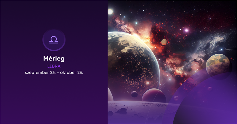 Horoszkópmost | Napi horoszkóp: Mérleg (2025.06.23.)